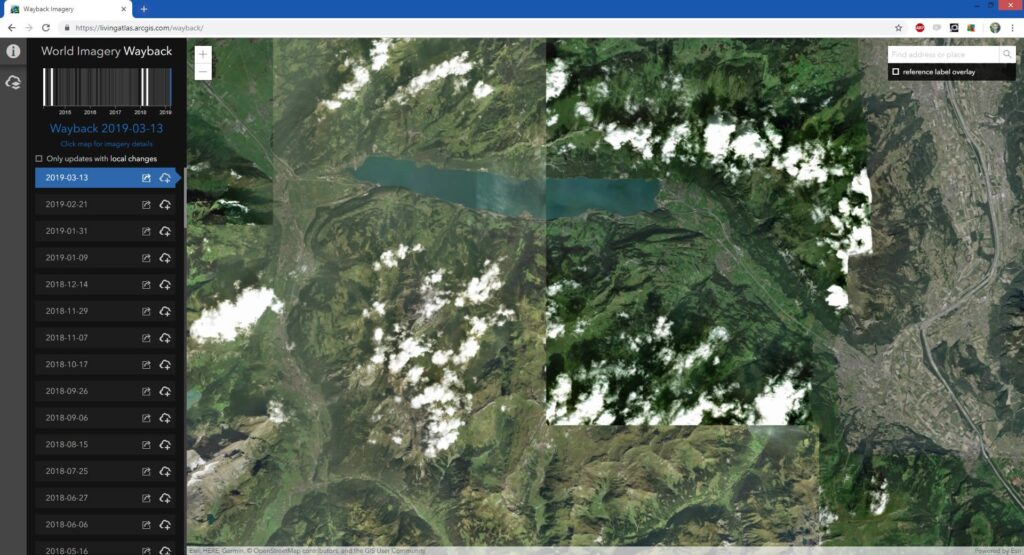 Wayback Imagery no ArcGIS Pro: Desvendando Recursos de Imagens Históricas