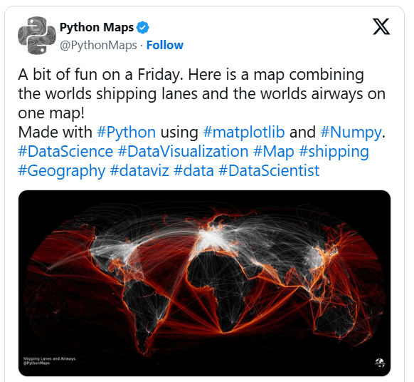 PythonMaps: Arte e Insight através de Mapas Codificados | ArcGIS, Mapeamento, GIS (SIG ...